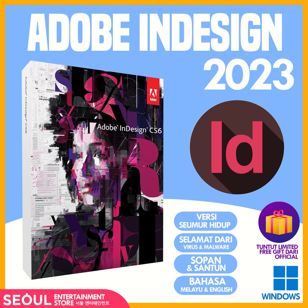 Adobe InDesign WINDOWS PC 🎇 LIFETIME PREMIUM 🎇 EASY INSTALL 🎇 FAST ...