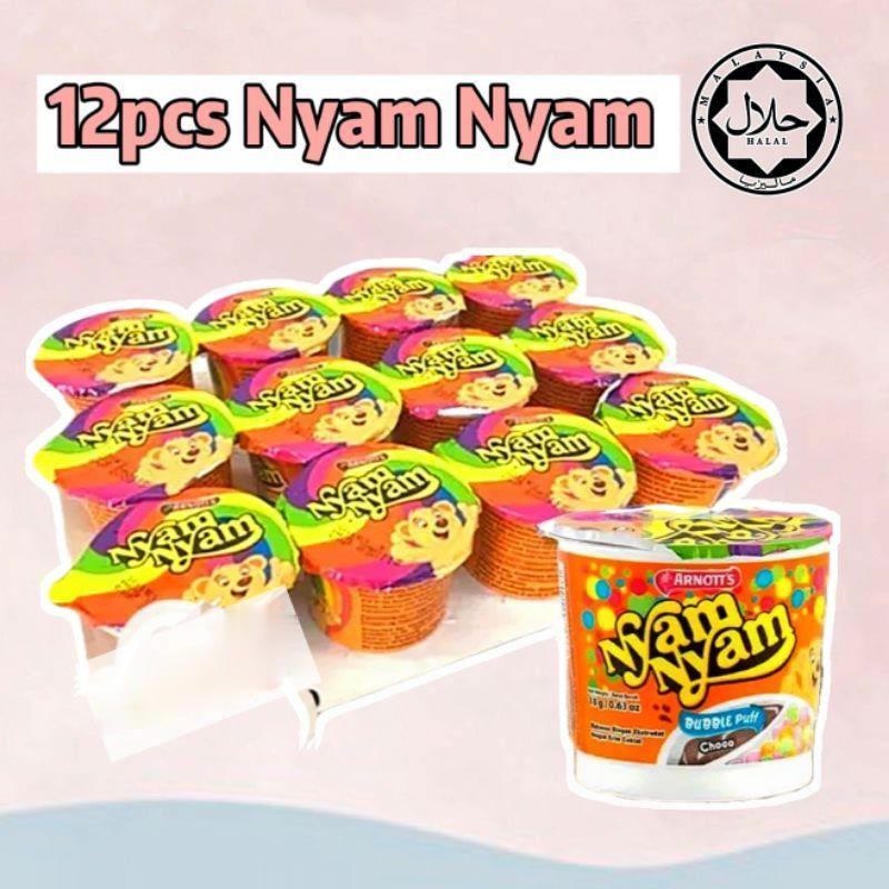 Arnott's Nyam Nyam Rice Crispy & Choco / Fantasy Stick (4 Flavor) 18g ...