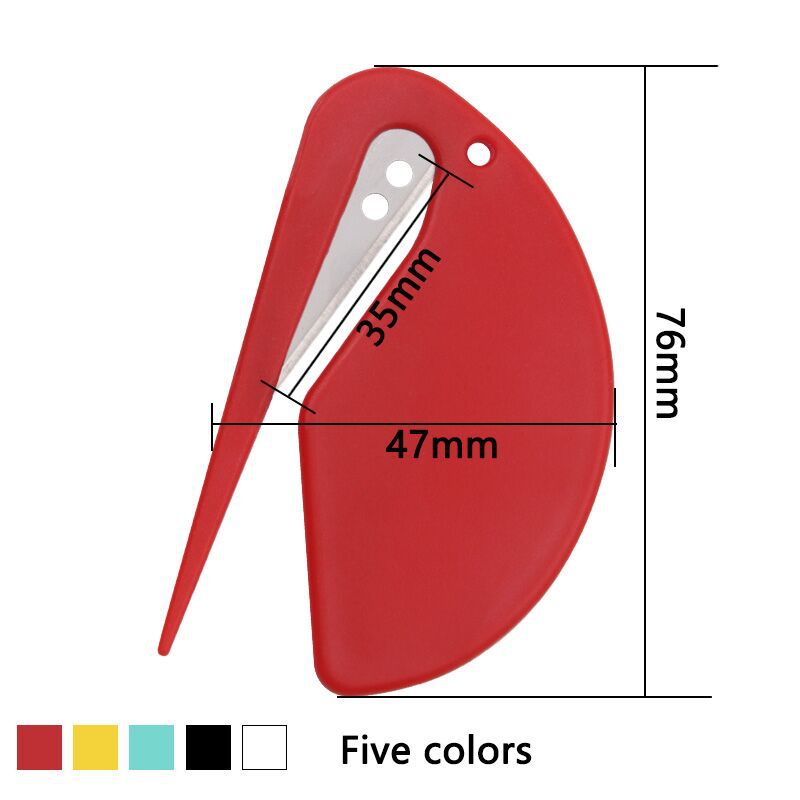 2/5pcs Colorful Paper Cutting Art Knife Plastic Mini Letter Opening ...