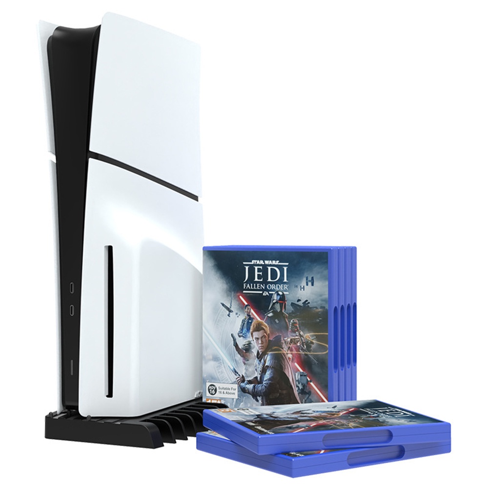 For PS5 slim host base For P5 slim game and disc storage rack | Shopee ...