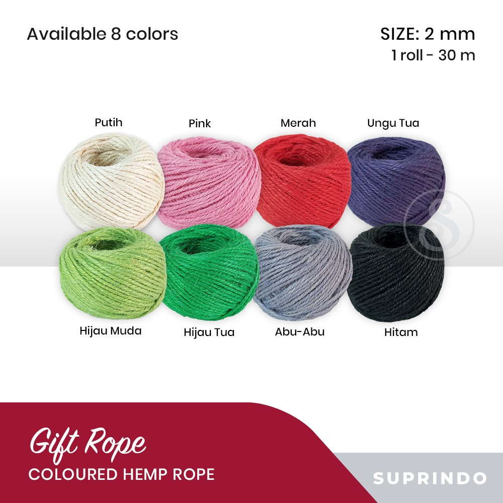 Colorful JUNE ROPE (30 meters) | Shopee Malaysia
