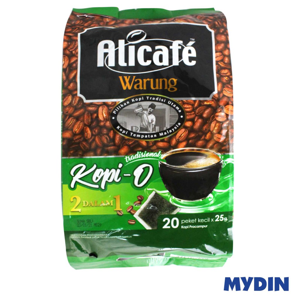 Power Root AliCafe Warung Kopi O 2In1 (20sx25g) | Shopee Malaysia
