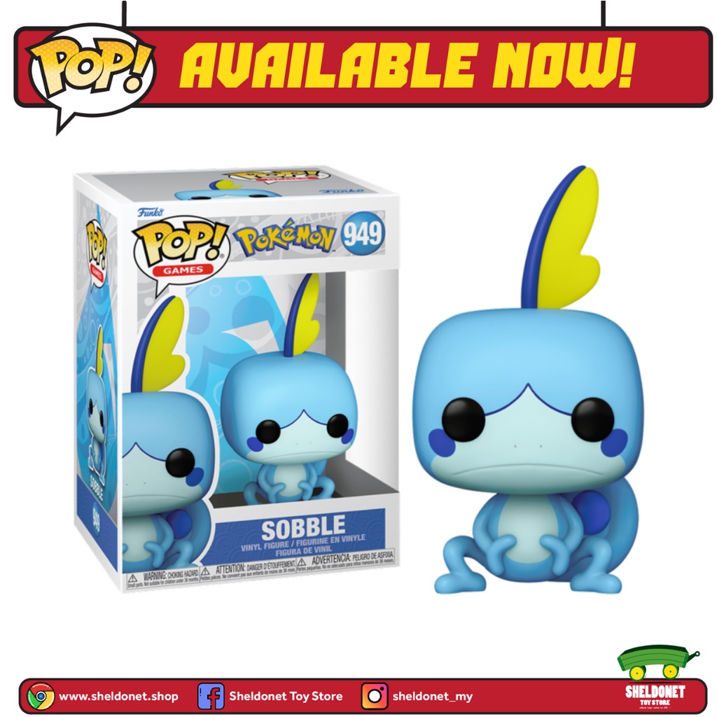 Funko Pop! Games: Pokemon - Sobble | Shopee Malaysia