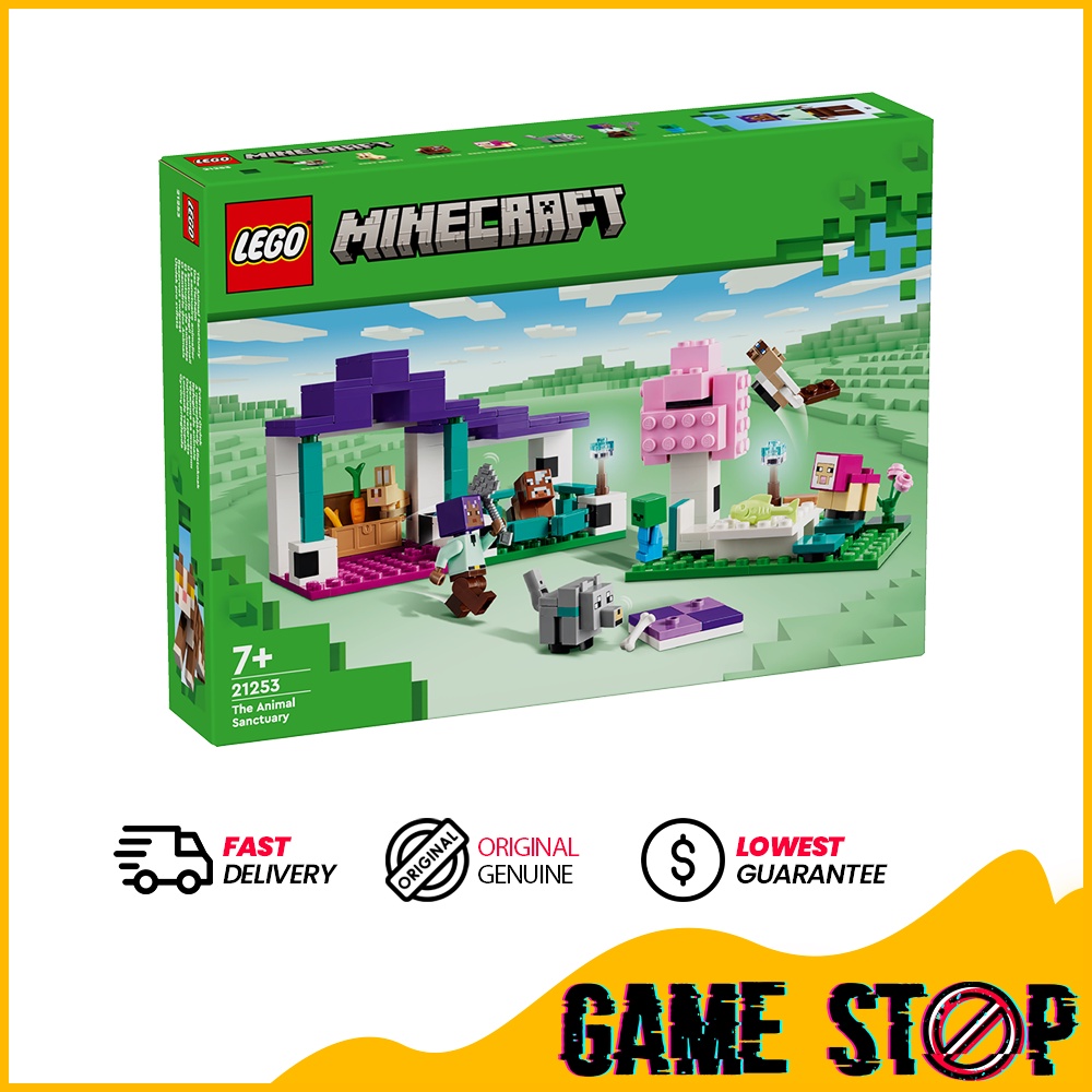 Lego 21253 Minecraft The Animal Sanctuary | Shopee Malaysia