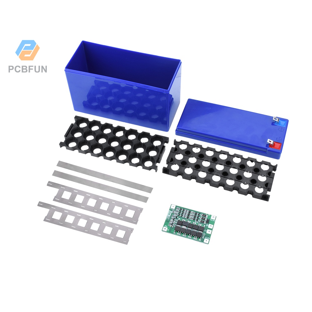 Pcbfun 12V Lithium Battery Storage Box Replace Lead-Acid 18650 Battery ...