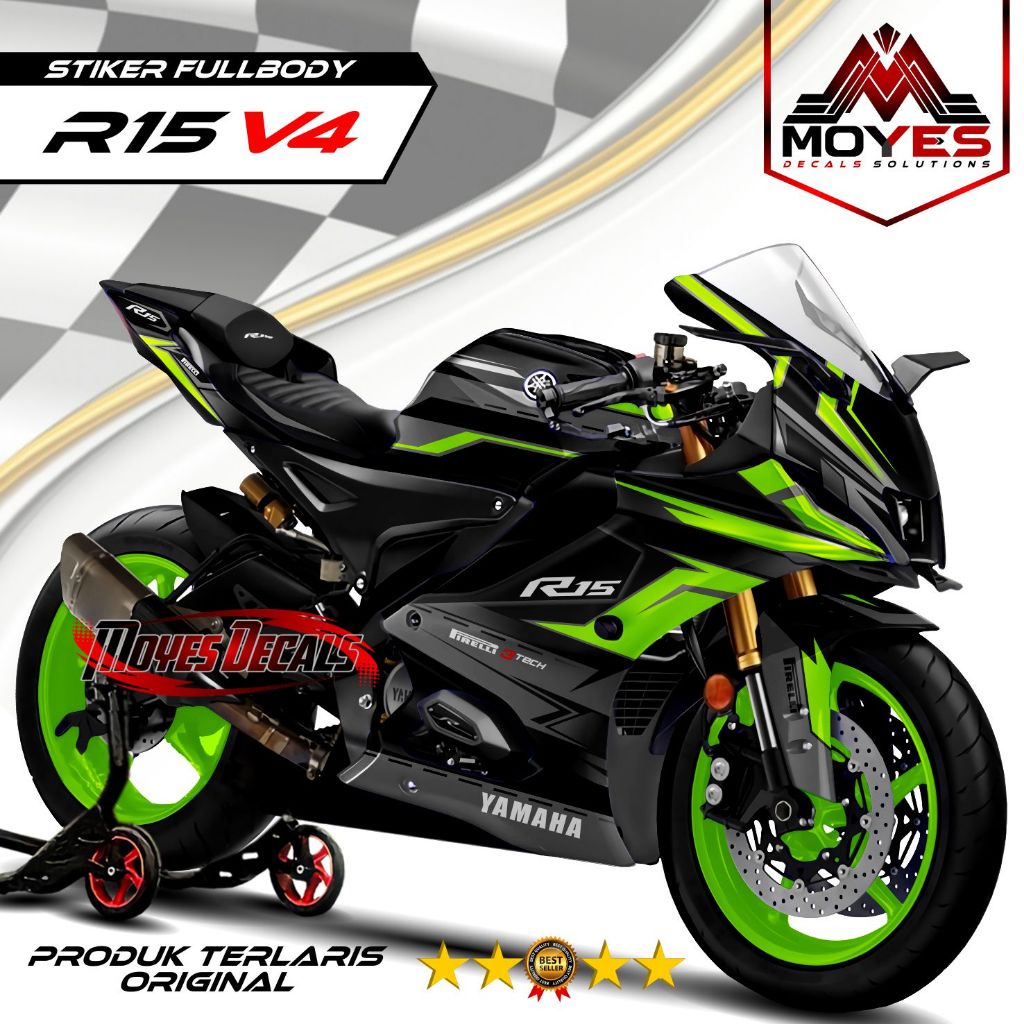 R15 V4 Full Body Decal Yamaha R15 V4 Full Body Decal R15 V4 Fullbody ...
