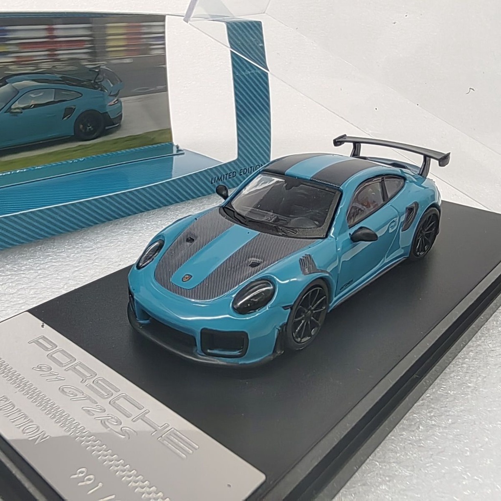 Original Factory 1/64 Porsche 911 GT2RS Sports Car Alloy Car Model ...