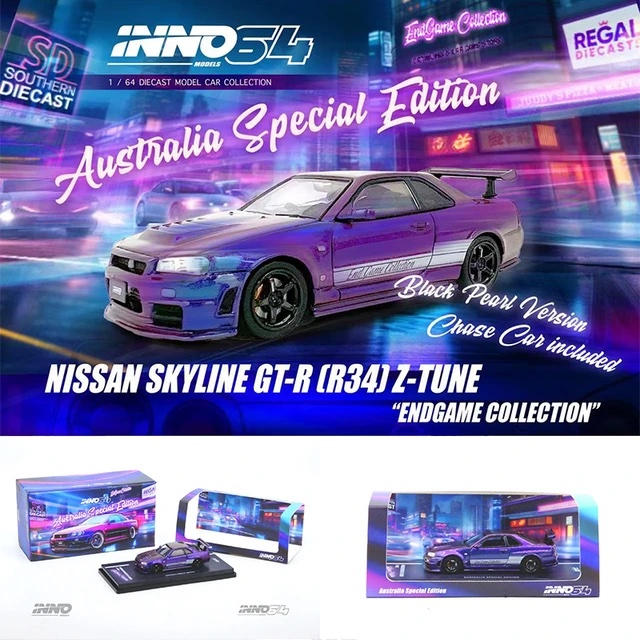 INNO MODELS INNO64 AUSTRALIA SPECIAL EDITION 1/64 NISSAN SKYLINE GT-R ...