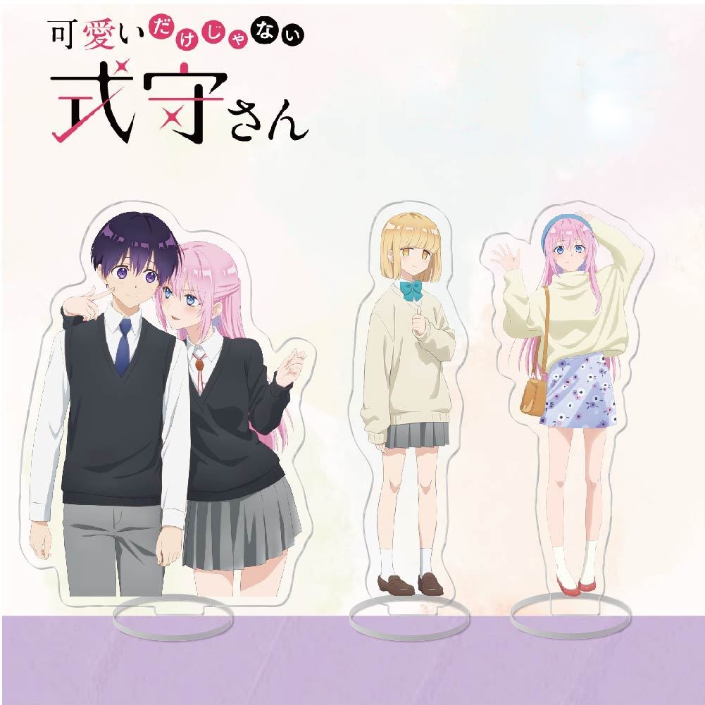 Anime Shikimori's Not Just A Cutie Acrylic Stand Model Plate Shikimori ...