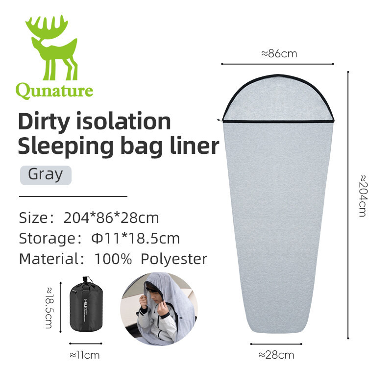 Qunature Camping Sleeping Bag Dust-proof Warm Quick-drying Outdoors ...