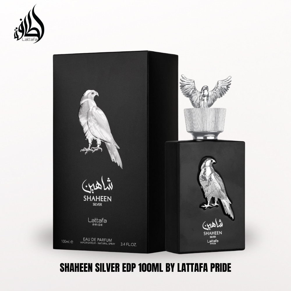 Shaheen Silver by Lattafa Pride EDP Inspired by Creed Aventus 100ml ...