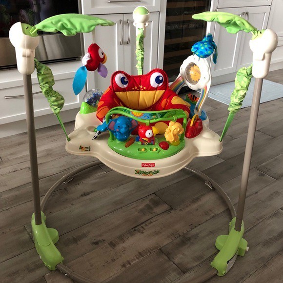 ORIGINAL 360˚ iBaby Rainforest Jumperoo Baby Jumper Baby Swing Chair ...