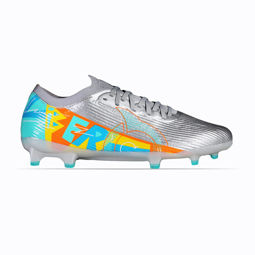 Ortuseight Catalyst Liberte V4 FG Silver Aqua Football Boots | Shopee ...