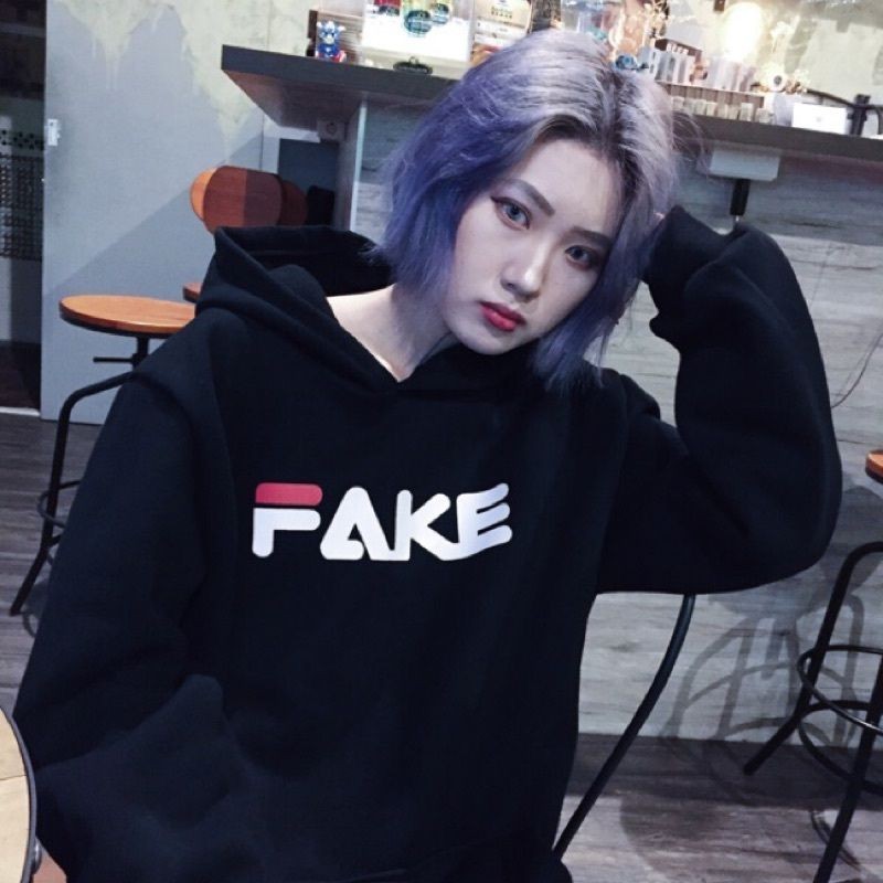 666 SHOP Loss 2017A/W Own Style Spoof Dark fila Flip Play Hooded Kick ...