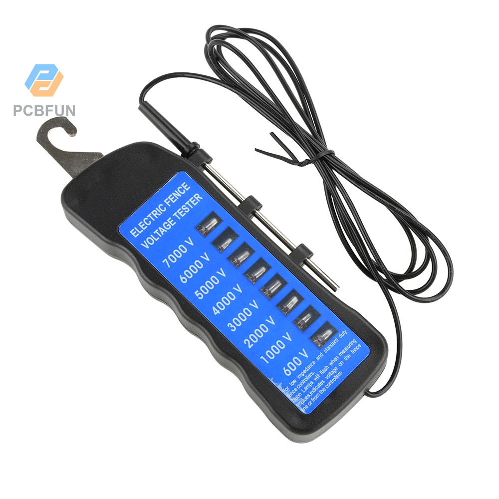 Pcbfun 600V-7KV Electronic Fence Voltage Tester Home Garden Ranch Fence ...