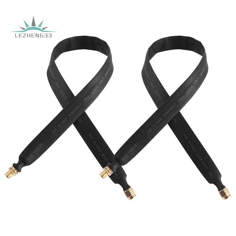 2 Pcs LoRa Flat Cable SMA Male to SMA Female Window and Door Feed Thru ...