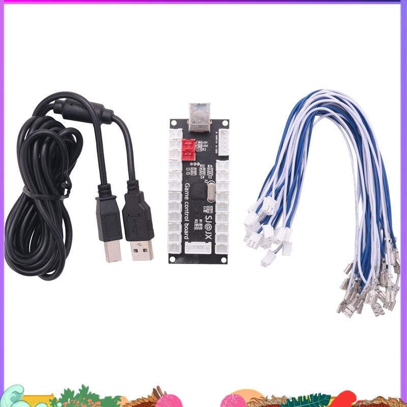 Zero Delay Arcade Usb Encoder Pc To Joystick For Mame Jamma & Other Pc Fighting Games ffefhrudh ...