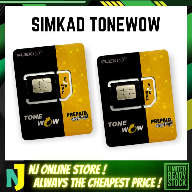 [SIMKAD] VIP TONEWOW - SIMKAD VIRAL PADU TEROK 4G 5G | Shopee Malaysia
