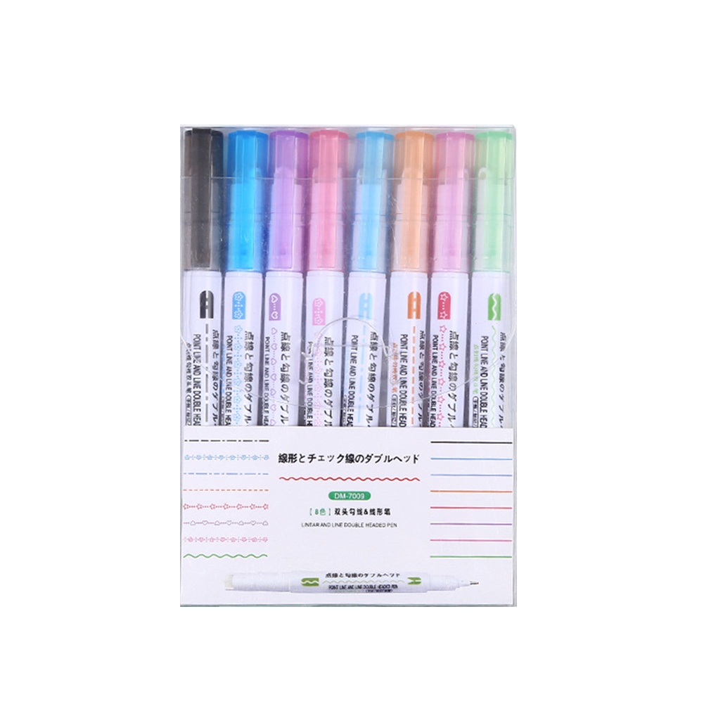8pcs School Student Office Assorted Colors Writing Scrapbooking ...
