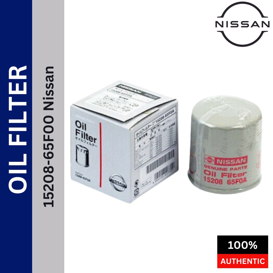 15208-65F00 (Made In Japan) Nissan Oil Filter - Almera / Teana / Latio ...