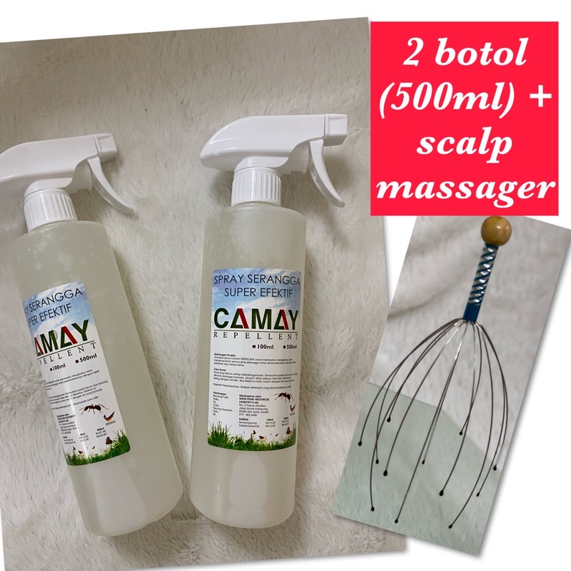 Camay Spray Insect Repellent Semut Lipas Pepijat Lalat Kamitetep Spray ...