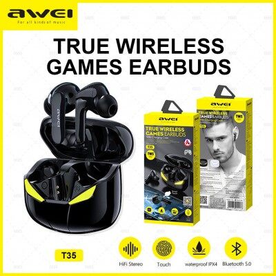Awei T26 T35 T36 wireless Bluetooth headset real wireless sports ...