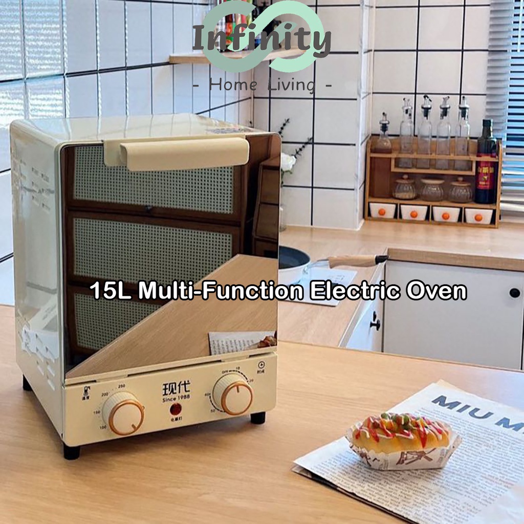 15L Air Oven Household Multifunctional Oven Mini Vertical Electric Oven ...