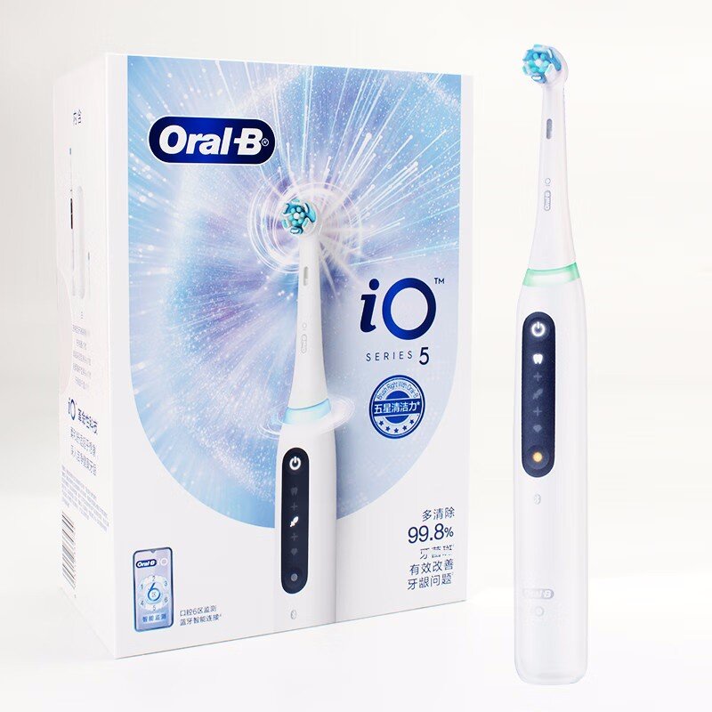 Original Oral-B iO5 Series 5 Electric Toothbrush 3D Sonic Tooth Brush Smart 5 Modes Ultimate ...