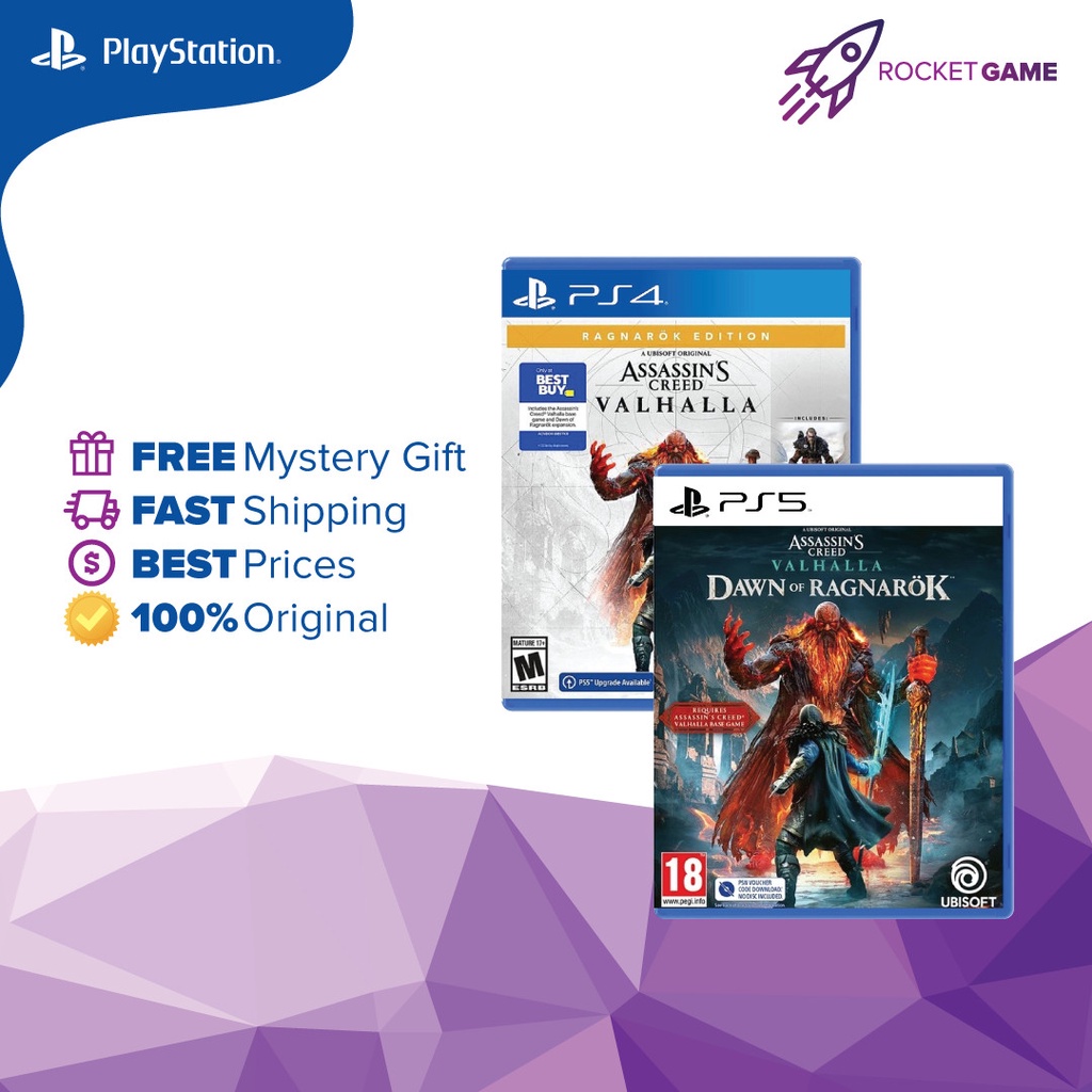 Ps4 Ps5 Assassins Creed Valhalla Ragnarok Edition R3 Eng 中文