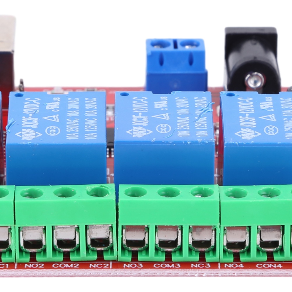4/8 Channel USB Control Switch Drive-Free Relay Module DC 12V for Smart ...