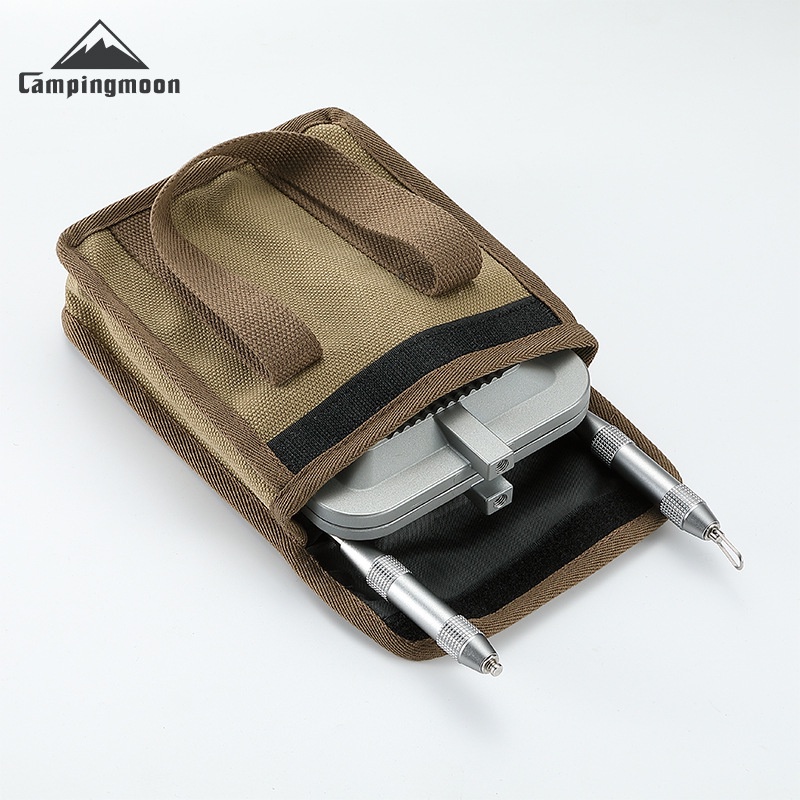Campingmoon TT-1315-B Thick Canvas Wear-Resistant Sandwich Baking Pan ...
