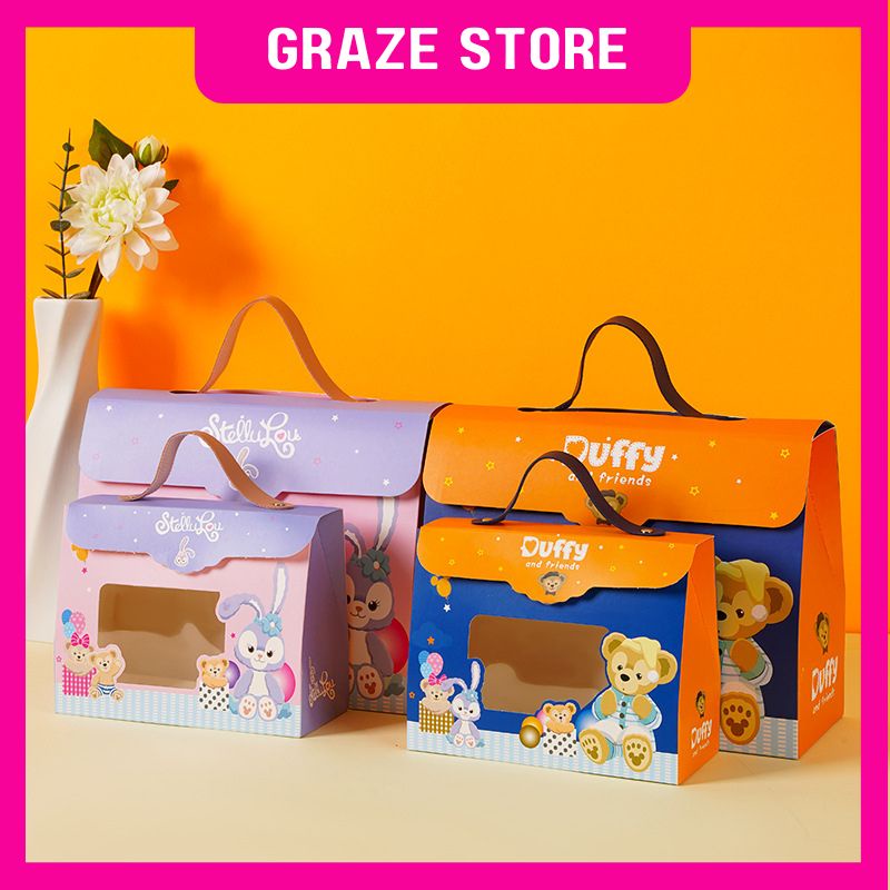 Birthday Gift Goodies Box Doorgift Box Kindergarten Souvenir Bag Beg ...