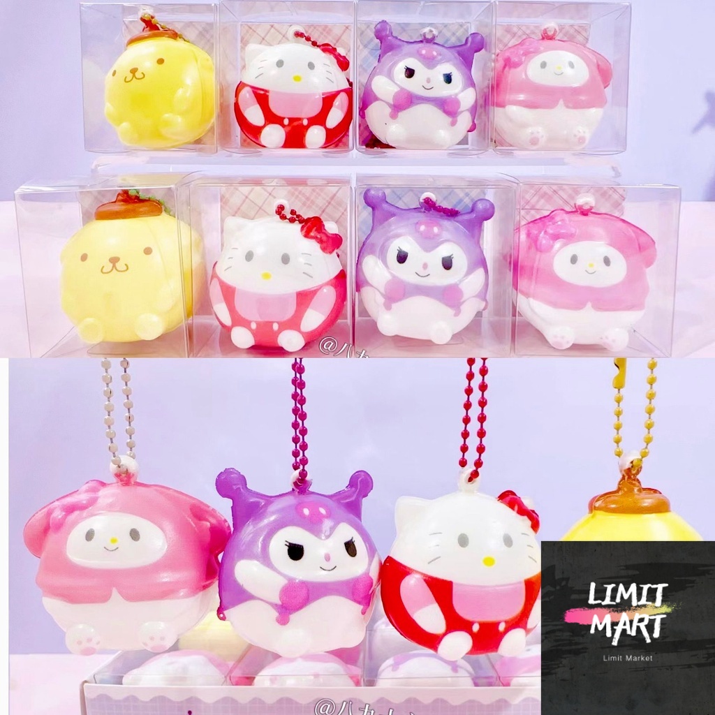 LMCinnamoroll Cute Sanrio Slow Rebound Toy Keychian Stress Relief Toy ...