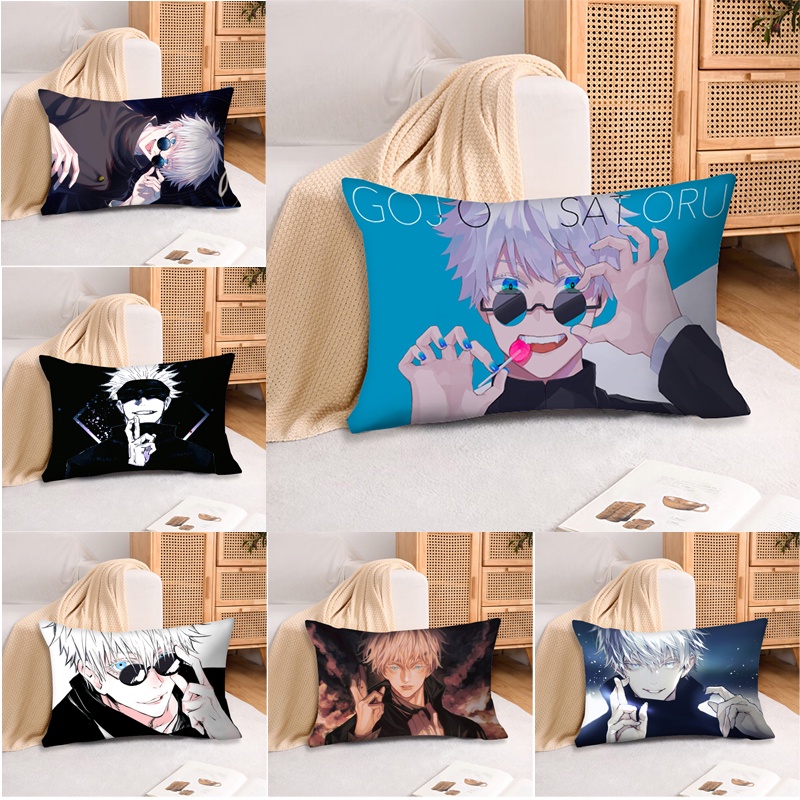 Jujutsu Kaisen Satoru Gojo Rectangle Pillow Case Single Side Printed ...