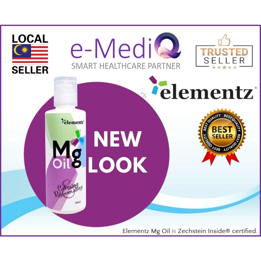 Elementz Magnesium Oil 15ml ( Oilroll On Glass Bottle) MAL15085056NC ...