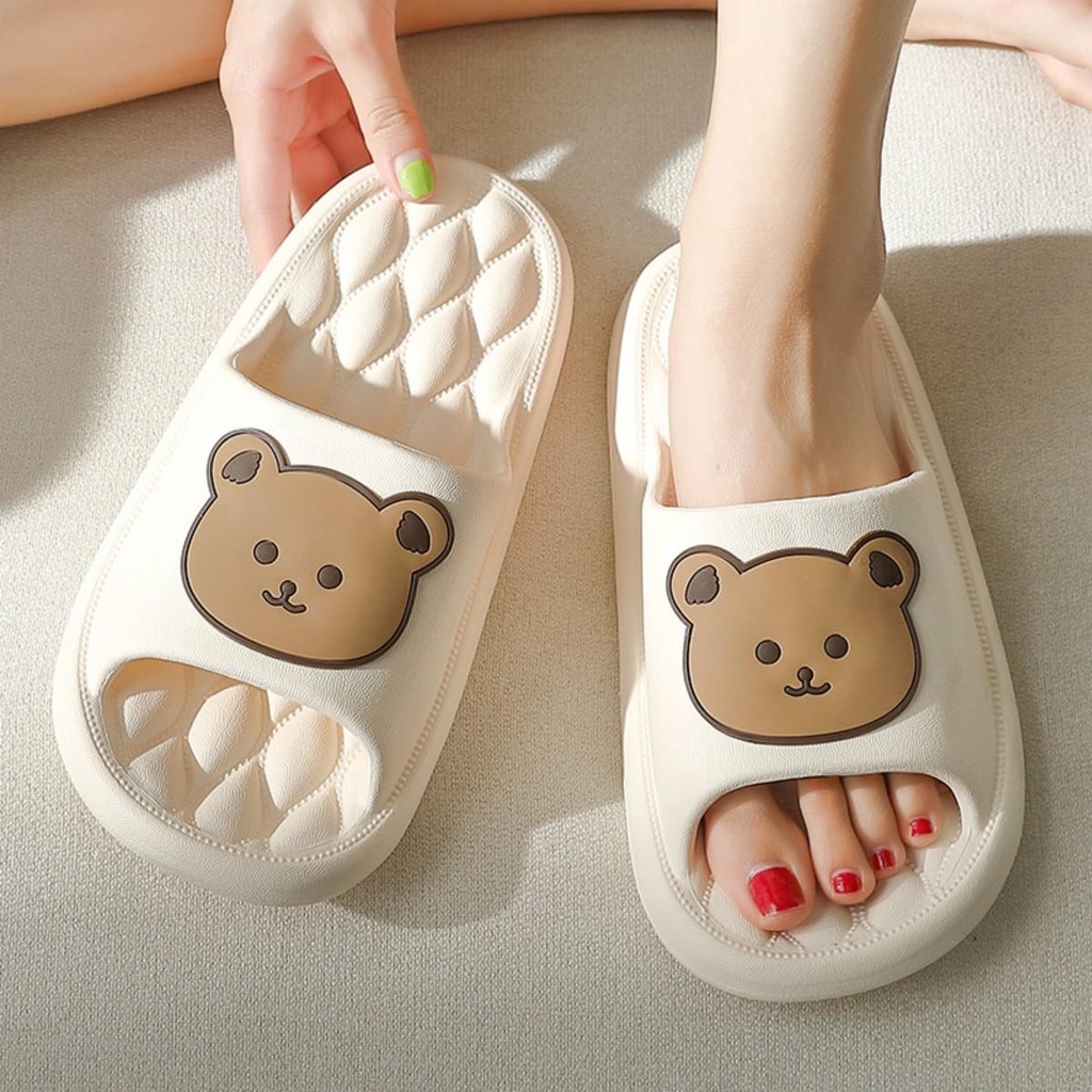 slipper WomenMen'sSlippers IndoorBathroom Thick Non-slip Soft selipar ...