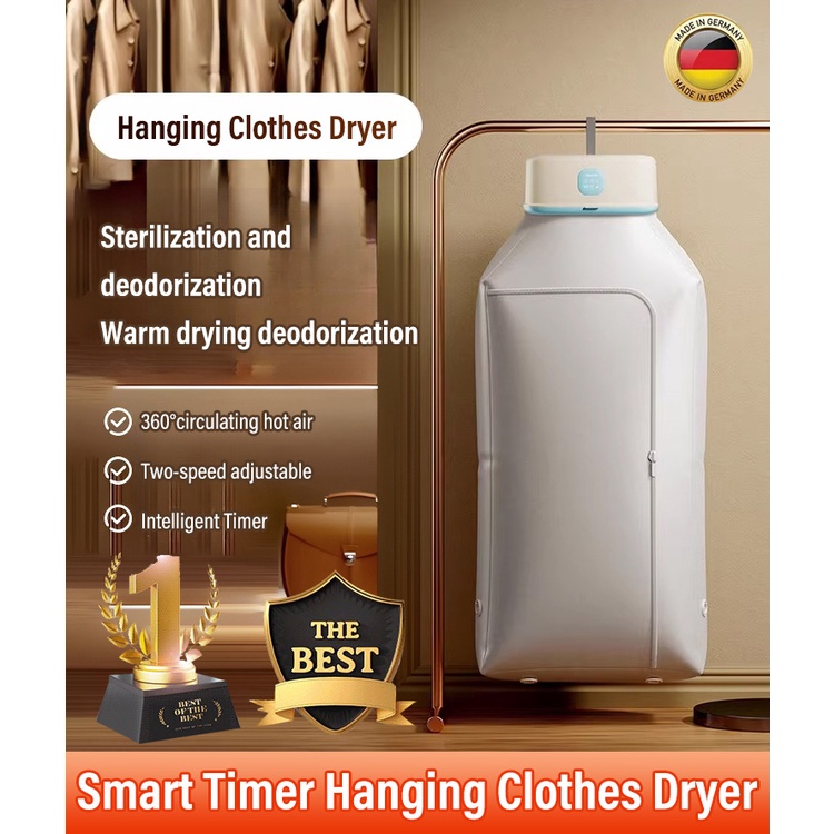 Intelligent Timer Clothes Dryer Efficient and Convenient | Shopee Malaysia