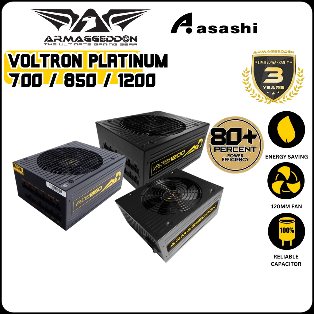 Armaggeddon Voltron Platinum 700 700W / Voltron Platinum 850 850W / Voltron Platinum 1200 1200W ...
