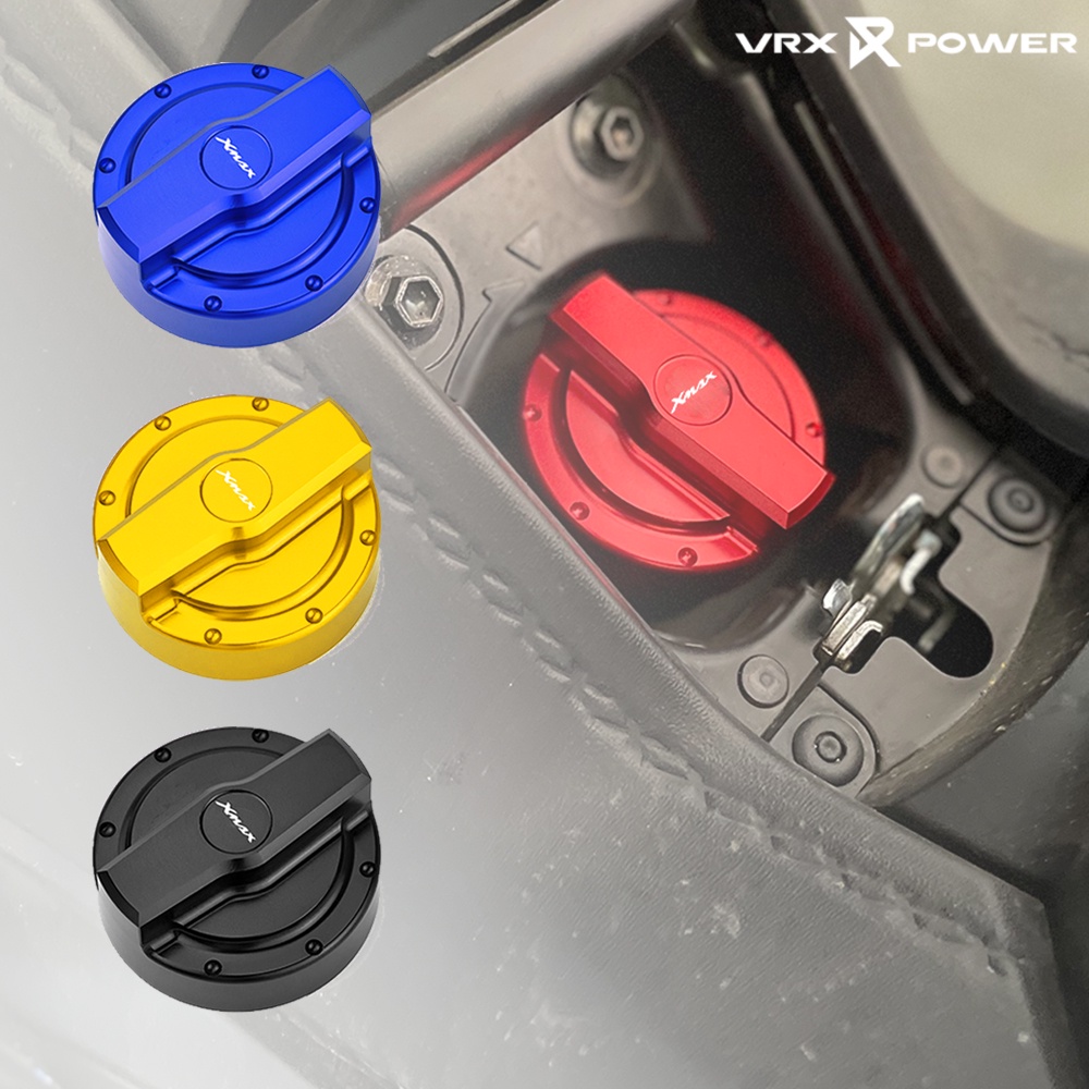 XMAX Motorcycle Gas Oil Tank Cover Cap CNC Aluminum Oil Guard For ...
