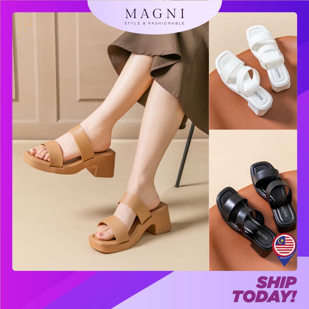 READY STOCK Thick Women's Sandal Kasut Wanita Casual Wedges Flip Flops ...