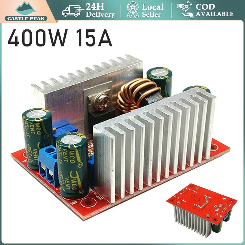 DC-DC Step-Up Module 15A 400W CC-CV Boost Converter | Shopee Malaysia