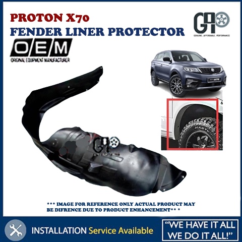 PROTON X70 FRONT FENDER LINER PROTECTOR DAUN PISANG DEPAN | Shopee Malaysia