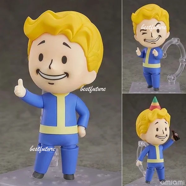Fallout 4 Vault Boy 1209# Nendoroid Joint Moveable Action Figure Model ...