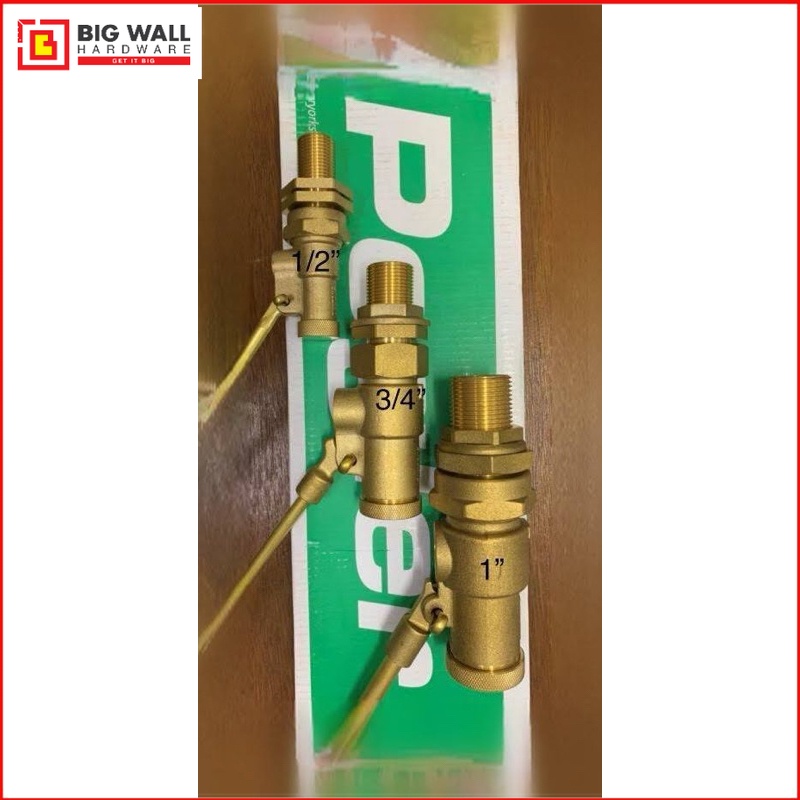 PEGLER 100% ENGLAND HEAVY DUTY FLOAT VALVE 1/2” 3/4” 1” Big Wall ...