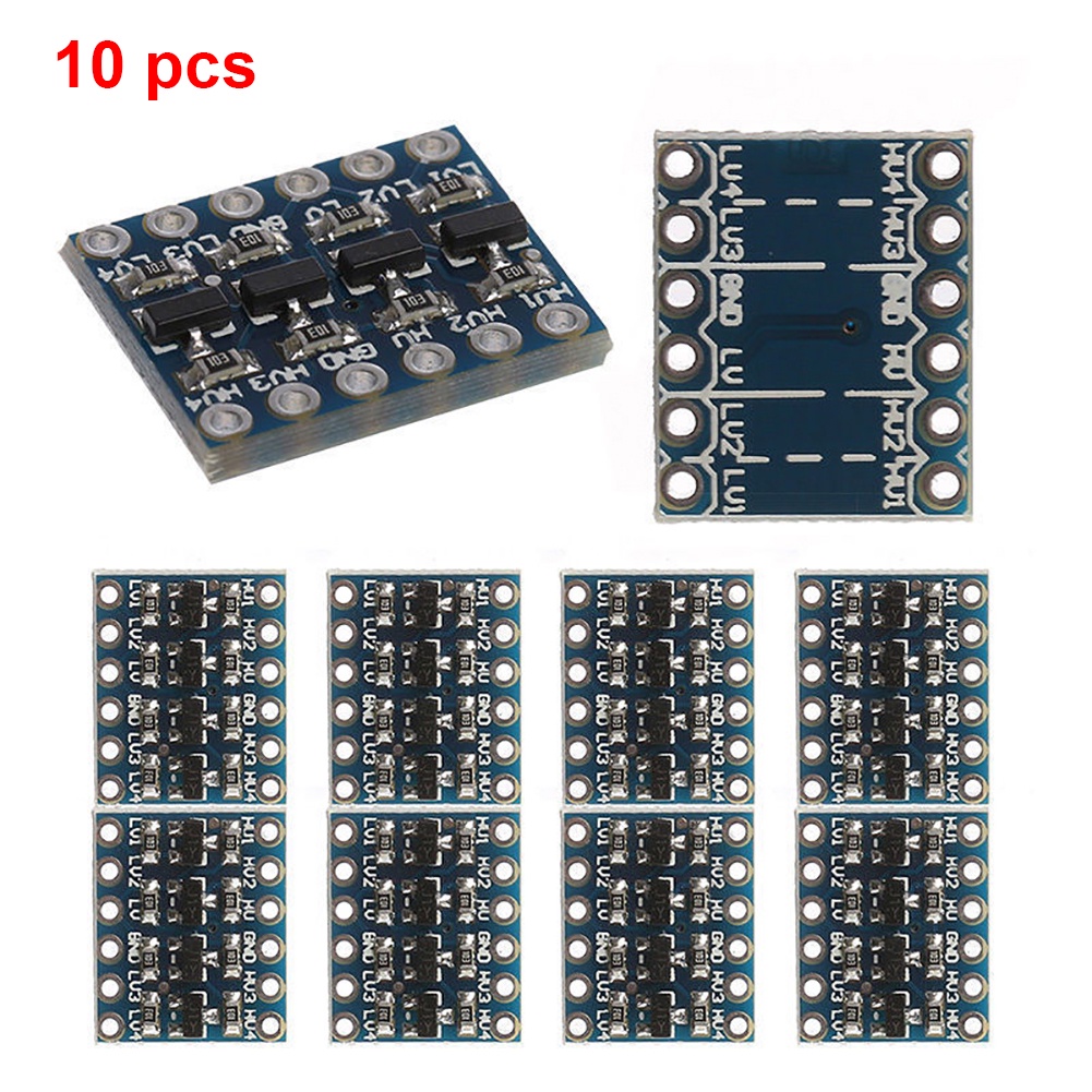 10pcs 4 Channel Integrated Circuit IIC I2C 5V To 3.3V Logic Level ...