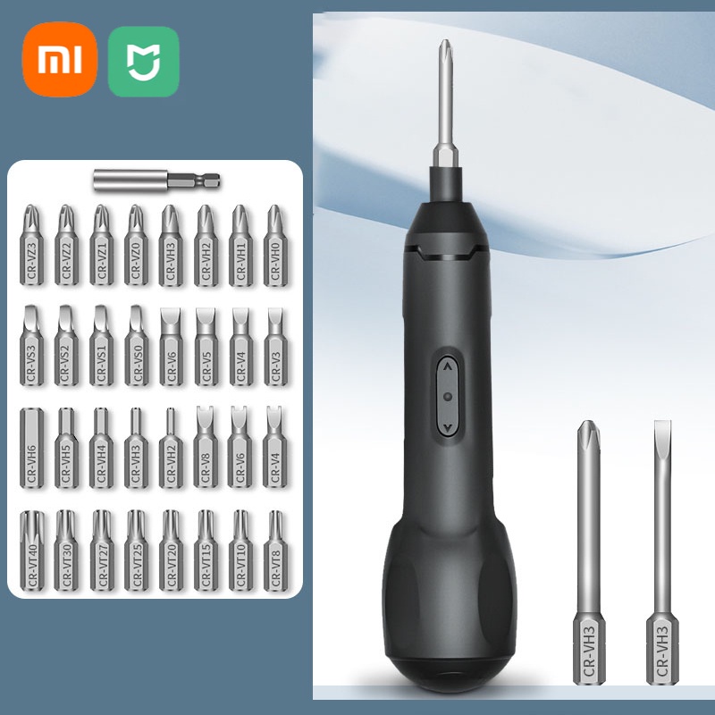 XIAOMI Electric Screwdriver Rechargeable Mini Home Set Screwdriver ...