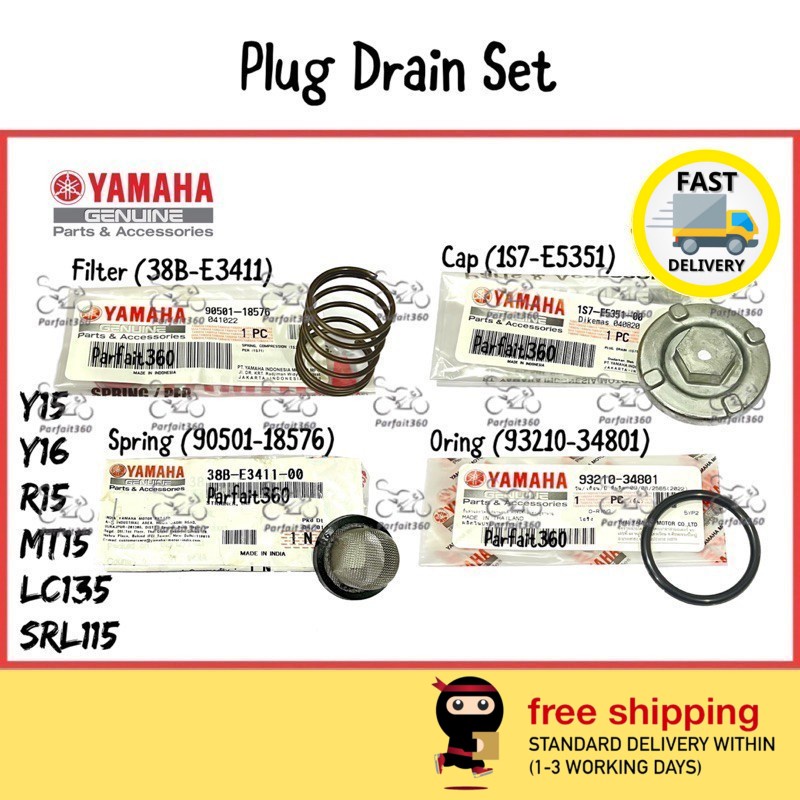 LC135 V1-V8 / Y15ZR / Y16ZR / FZ150 / R15 / MT15 / SRL115 Valve Cap ...