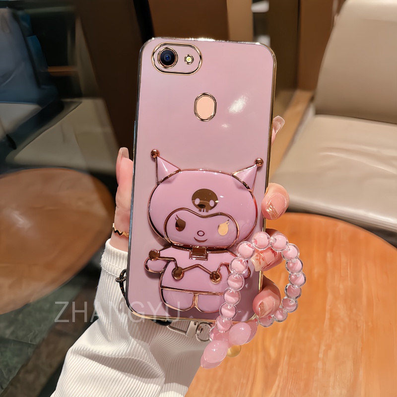 Casing OPPO F5 OPPO F7 F5 Youth F9 PRO Phone Case TPU 3D Kuromi Stereo ...