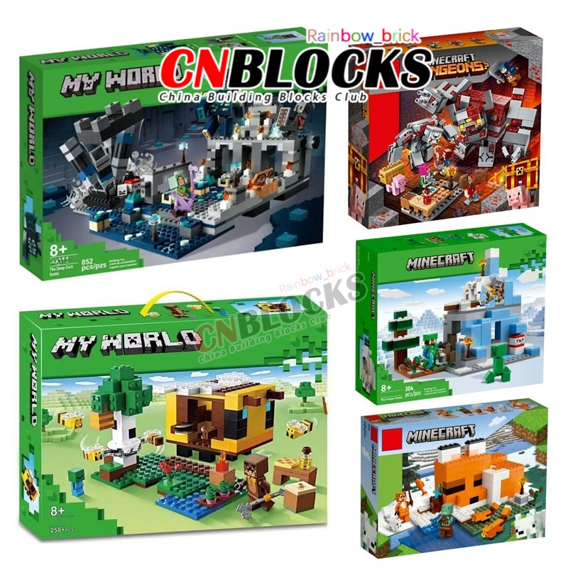 Minecraft series is MOC building blocks assembling ornaments for ...