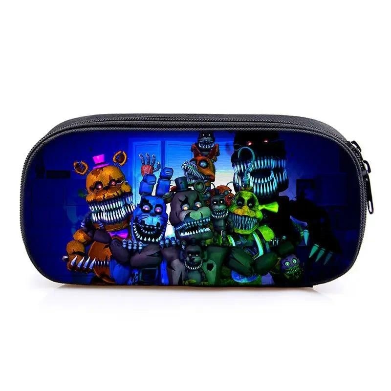 FNAF Pencil Series School at Freddie's Five Nights Pen bag with zipper ...